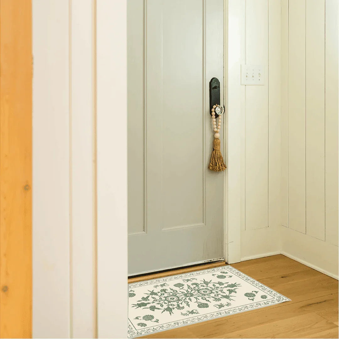 Amelia FloorFlat | 3Acre Green - Premium Vinyl Mat – Carolina Creekhouse