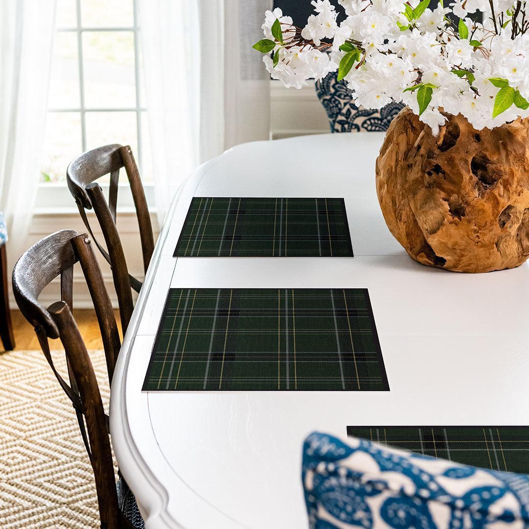 Joy Placemat | Green - Premium Vinyl Mat – Carolina Creekhouse