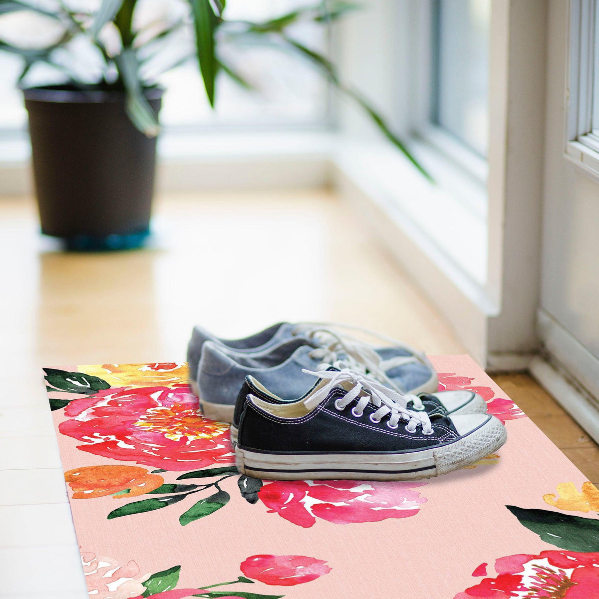 Anna FloorFlat | Pink - Premium Vinyl Mat – Carolina Creekhouse