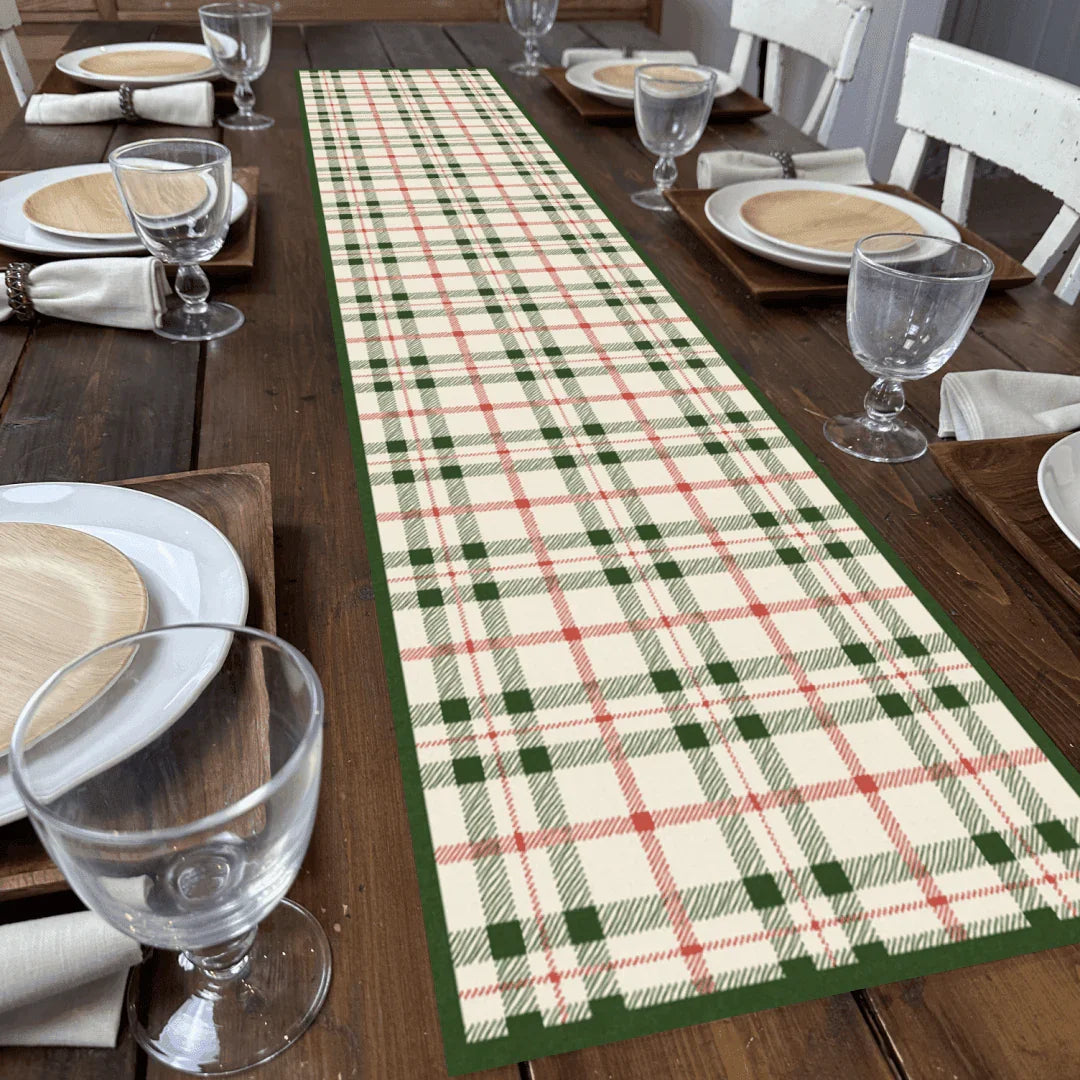 Noelle Table Runner | Cream - Premium Vinyl Mat – Carolina Creekhouse