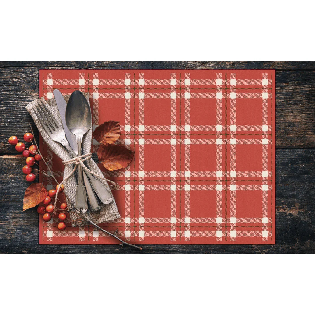 Noelle Placemat | Red - Premium Vinyl Mat) – Carolina Creekhouse