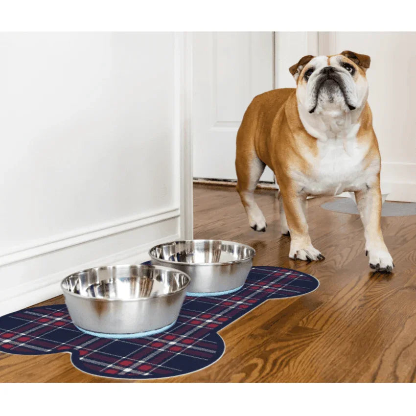 Custom Noelle Bone PetFlat | Blue - Premium Vinyl Mat – Carolina Creekhouse