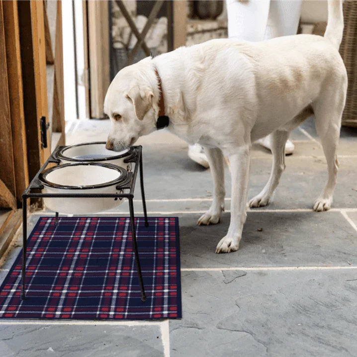 Custom Noelle PetFlat | Blue - Premium Vinyl Mat – Carolina Creekhouse