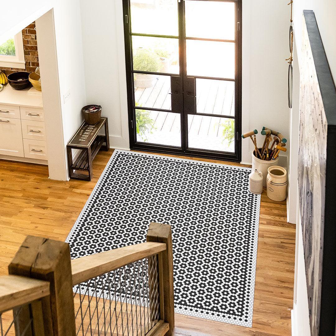 Brooks FloorFlat | White - Premium Vinyl Mat – Carolina Creekhouse